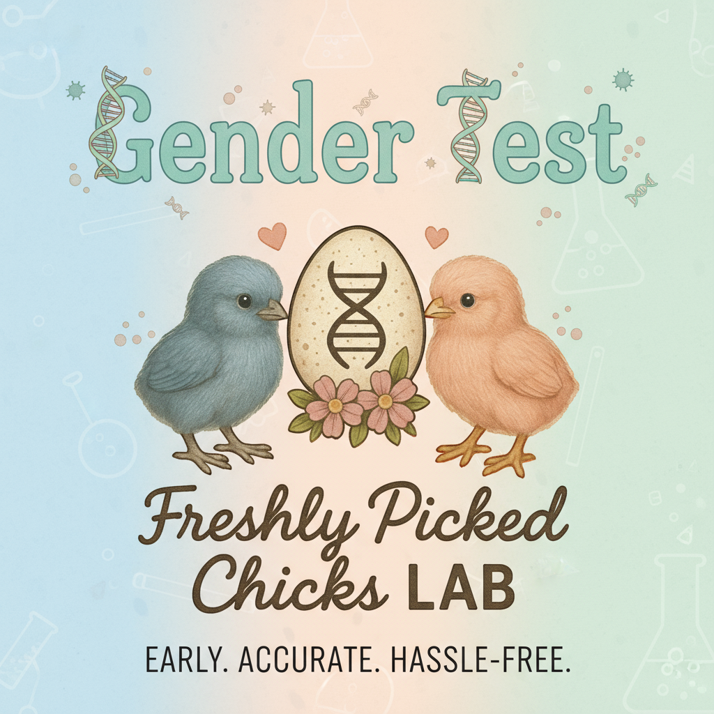 DNA Gender Test – Freshly Picked Chicks